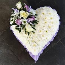 Massed Heart - Funeral Flowers St Helens